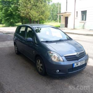 Синий Тойота Королла Версо 2004 в Огре, объемом двигателя 2.00 л и пробегом 316 тыс. км за 1300 €, фото  на AUTOMOTO.COM.LV