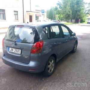 Синий Тойота Королла Версо 2004 в Огре, объемом двигателя 2.00 л и пробегом 316 тыс. км за 1300 €, фото 4 на AUTOMOTO.COM.LV