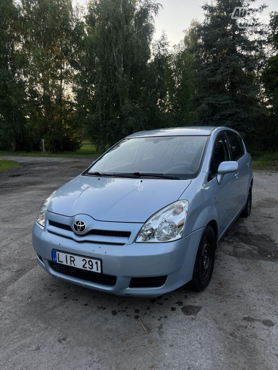 Zils Toyota Corolla Verso 2005 Joniškis, ar dzinēja tilpumu 2.00 L un nobraukumu 285 tūkst. km par 750 €, foto 6 vietnē AUTOMOTO.COM.LV