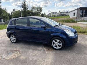 Blue Toyota Corolla Verso 2006 in Vilnius, with an engine capacity of 1.79 L and mileage of 270 thousand km for 2900 €, photo 8 on AUTOMOTO.COM.LV