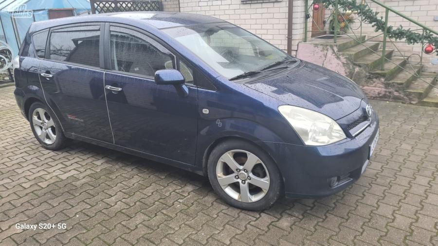 Zils Toyota Corolla Verso 2006 Vilkaviškis, ar dzinēja tilpumu 2.20 L un nobraukumu 373 tūkst. km par 2400 €, foto 3 vietnē AUTOMOTO.COM.LV
