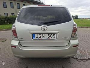 Brūns Toyota Corolla Verso 2004 Kauņa, ar dzinēja tilpumu 2.00 L un nobraukumu 370 tūkst. km par 1100 €, foto 6 vietnē AUTOMOTO.COM.LV