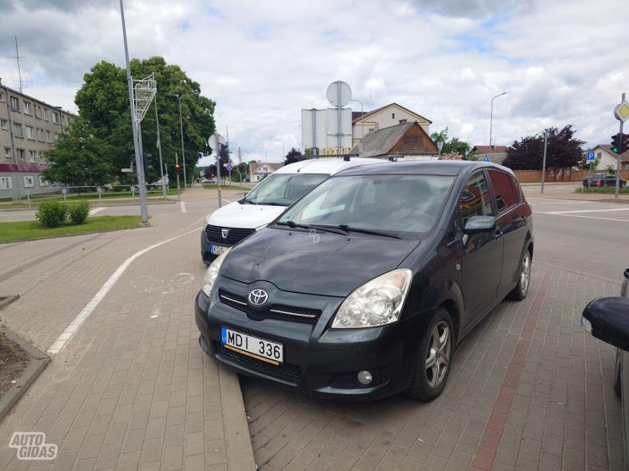Zaļš Toyota Corolla Verso 2009 Varėna, ar dzinēja tilpumu 1.60 L un nobraukumu 284 tūkst. km par 3800 €, foto 3 vietnē AUTOMOTO.COM.LV