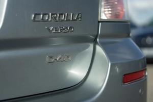Grey Toyota Corolla Verso 2009 in Liepaja, with an engine capacity of 2.20 L and mileage of 192 thousand km for 3850 €, photo 8 on AUTOMOTO.COM.LV