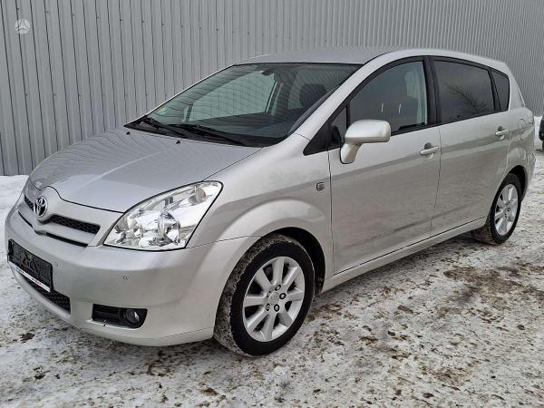 Pelēks Toyota Corolla Verso 2006 Ukmergė, ar dzinēja tilpumu 1.80 L un nobraukumu 182 tūkst. km par 2950 €, foto 1 vietnē AUTOMOTO.COM.LV
