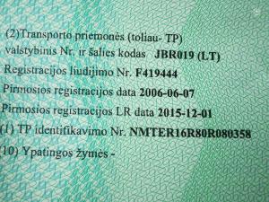 Pelēks Toyota Corolla Verso 2006 Viļņa, ar dzinēja tilpumu 1.80 L un nobraukumu 125 tūkst. km par 3550 €, foto 38 vietnē AUTOMOTO.COM.LV