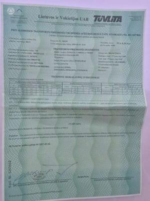 Pelēks Toyota Corolla Verso 2006 Viļņa, ar dzinēja tilpumu 2.23 L un nobraukumu 275 tūkst. km par 800 €, foto 11 vietnē AUTOMOTO.COM.LV