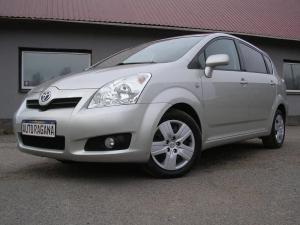 Pelēks Toyota Corolla Verso 2008 Sigulda, ar dzinēja tilpumu 1.80 L un nobraukumu 216 tūkst. km par 5650 €, foto 10 vietnē AUTOMOTO.COM.LV