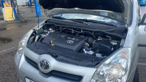 Grey Toyota Corolla Verso 2008 in Marijampole, with an engine capacity of 2.23 L and mileage of 250 thousand km for 1950 €, photo 15 on AUTOMOTO.COM.LV