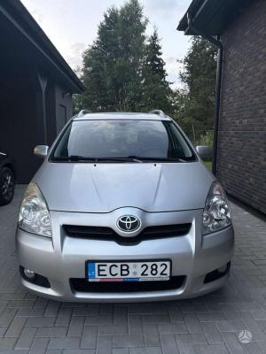 Grey Toyota Corolla Verso 2008 in Vilnius, with an engine capacity of 1.79 L and mileage of 253 thousand km for 2500 €, photo 6 on AUTOMOTO.COM.LV