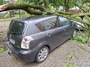 Pelēks Toyota Corolla Verso 2008 Rīga, ar dzinēja tilpumu 2.20 L un nobraukumu 327 tūkst. km par 800 €, foto 5 vietnē AUTOMOTO.COM.LV