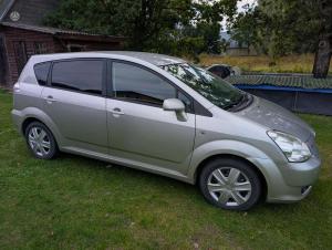 Grey Toyota Corolla Verso 2008 in Moletai, with an engine capacity of 1.80 L and mileage of 329 thousand km for 3300 €, photo 7 on AUTOMOTO.COM.LV