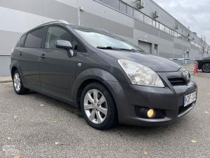 Grey Toyota Corolla Verso 2008 in Vilnius, with an engine capacity of 2.00 L and mileage of 240 thousand km for 2300 €, photo 6 on AUTOMOTO.COM.LV