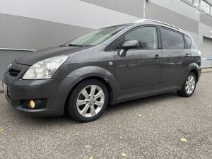 Grey Toyota Corolla Verso 2008 in Vilnius, with an engine capacity of 2.00 L and mileage of 240 thousand km for 2300 €, photo 10 on AUTOMOTO.COM.LV