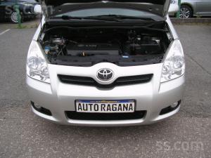 Pelēks Toyota Corolla Verso 2009 Rīga, ar dzinēja tilpumu 1.80 L un nobraukumu 0 tūkst. km par 5950 €, foto 27 vietnē AUTOMOTO.COM.LV