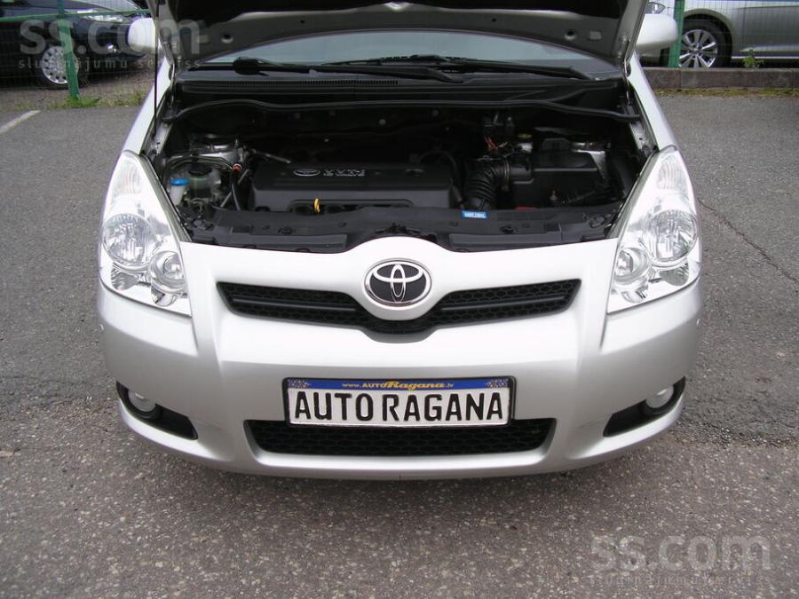 Pelēks Toyota Corolla Verso 2009 Rīga, ar dzinēja tilpumu 1.80 L un nobraukumu 0 tūkst. km par 5950 €, foto 27 vietnē AUTOMOTO.COM.LV