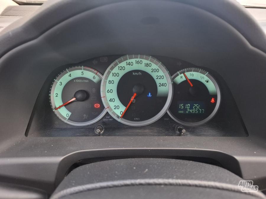 Pelēks Toyota Corolla Verso 2006 Klaipėda, ar dzinēja tilpumu 2.20 L un nobraukumu 249 tūkst. km par 1850 €, foto 8 vietnē AUTOMOTO.COM.LV