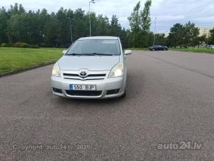 Pelēks Toyota Corolla Verso 2006 Tallina, ar dzinēja tilpumu 2.20 L un nobraukumu 287 tūkst. km par 1399 €, foto 8 vietnē AUTOMOTO.COM.LV