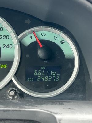 Grey Toyota Corolla Verso 2007 in Klaipeda, with an engine capacity of 2.20 L and mileage of 248 thousand km for 3150 €, photo 10 on AUTOMOTO.COM.LV