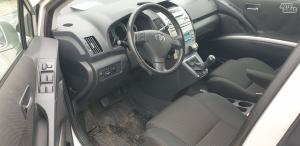 Grey Toyota Corolla Verso 2008 in Kedainiai, with an engine capacity of 2.20 L and mileage of 260 thousand km for 2700 €, photo 14 on AUTOMOTO.COM.LV