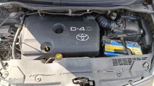 Grey Toyota Corolla Verso 2008 in Siauliai, with an engine capacity of 2.20 L and mileage of 234 thousand km for 2600 €, photo 13 on AUTOMOTO.COM.LV