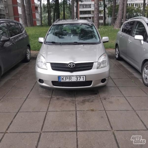 Тойота Королла Версо 2002 в Зарасай, объемом двигателя 2.00 л и пробегом 330 тыс. км за 780 €, фото 1 на AUTOMOTO.COM.LV