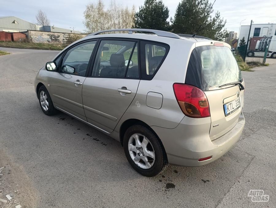 Toyota Corolla Verso 2002 Klaipėda, ar dzinēja tilpumu 2.00 L un nobraukumu 291 tūkst. km par 650 €, foto 7 vietnē AUTOMOTO.COM.LV