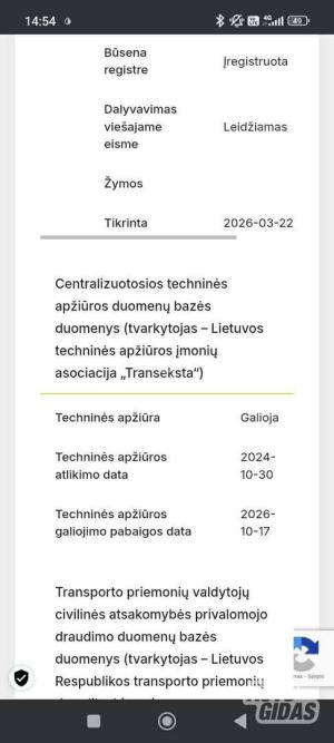 Тойота Королла Версо 2003 в Вильнюс, объемом двигателя 2.00 л и пробегом 474 тыс. км за 550 €, фото 14 на AUTOMOTO.COM.LV