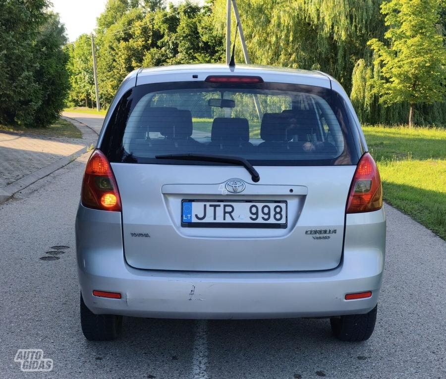 Toyota Corolla Verso 2003 Jonava, ar dzinēja tilpumu 1.60 L un nobraukumu 228 tūkst. km par 1190 €, foto 6 vietnē AUTOMOTO.COM.LV