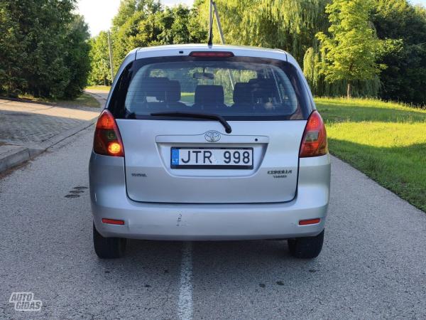 Toyota Corolla Verso 2003 in Jonava, with an engine capacity of 1.60 L and mileage of 228 thousand km for 1190 €, photo 7 on AUTOMOTO.COM.LV