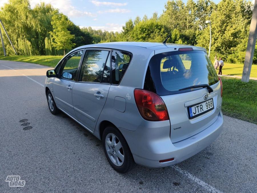 Toyota Corolla Verso 2003 Jonava, ar dzinēja tilpumu 1.60 L un nobraukumu 228 tūkst. km par 1190 €, foto 13 vietnē AUTOMOTO.COM.LV
