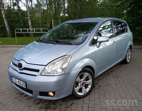 Toyota Corolla Verso 2006 Dobele, ar dzinēja tilpumu 2.20 L un nobraukumu 0 tūkst. km par 1000 €, foto 1 vietnē AUTOMOTO.COM.LV