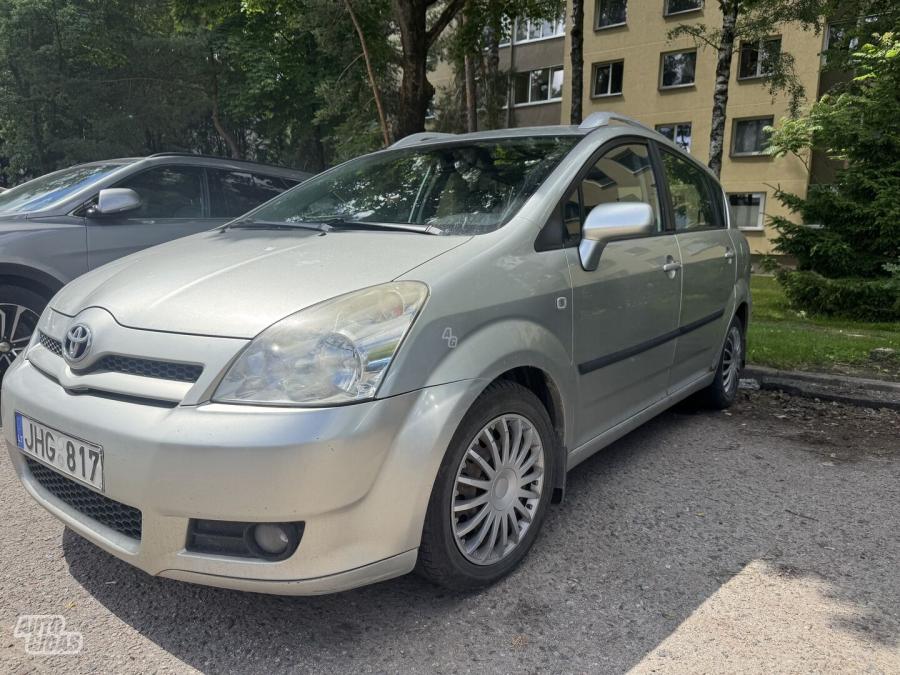 Toyota Corolla Verso 2006 Kauņa, ar dzinēja tilpumu 2.20 L un nobraukumu 310 tūkst. km par 1250 €, foto 1 vietnē AUTOMOTO.COM.LV