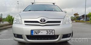Toyota Corolla Verso 2007 Rīga, ar dzinēja tilpumu 2.20 L un nobraukumu 307 tūkst. km par 1900 €, foto 6 vietnē AUTOMOTO.COM.LV