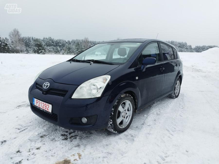 Toyota Corolla Verso 2008 Druskininkai, ar dzinēja tilpumu 1.80 L un nobraukumu 192 tūkst. km par 2850 €, foto 1 vietnē AUTOMOTO.COM.LV