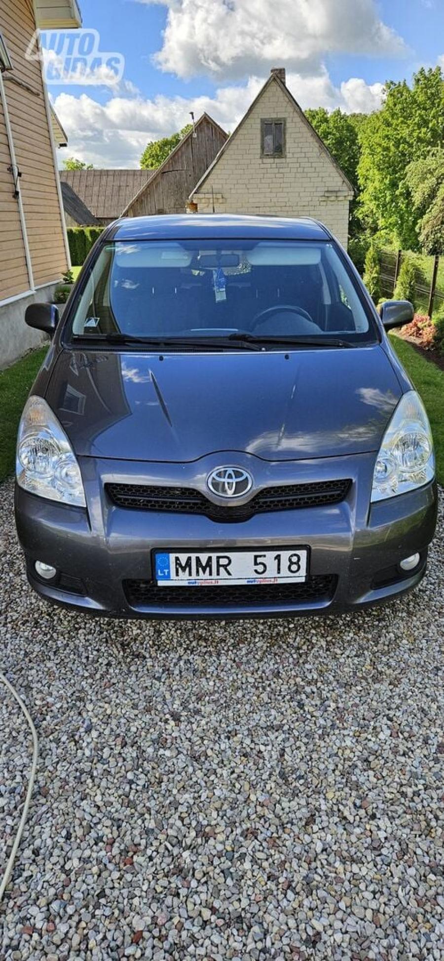 Toyota Corolla Verso 2008 Telšiai, ar dzinēja tilpumu 2.20 L un nobraukumu 306 tūkst. km par 2500 €, foto 1 vietnē AUTOMOTO.COM.LV