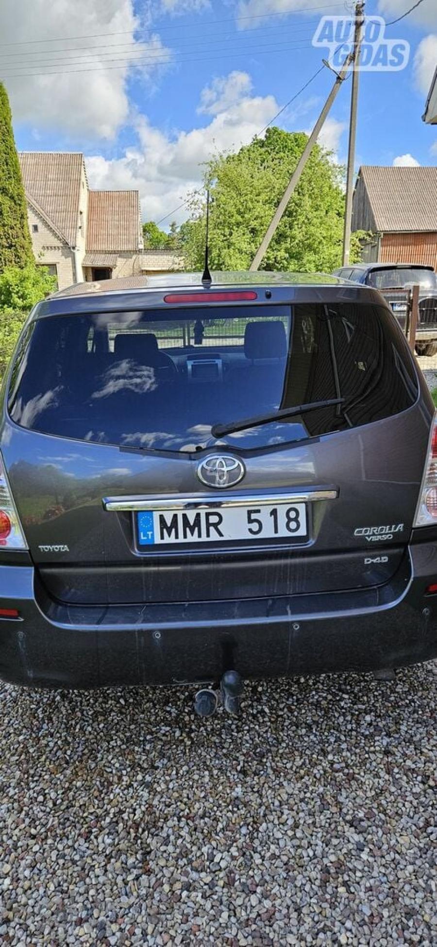Toyota Corolla Verso 2008 Telšiai, ar dzinēja tilpumu 2.20 L un nobraukumu 306 tūkst. km par 2500 €, foto 7 vietnē AUTOMOTO.COM.LV
