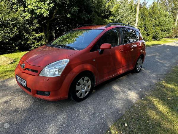 Toyota Corolla Verso 2007 Viļņa vietnē Sarkans Toyota Corolla Verso 2007 Viļņa, ar dzinēja tilpumu 2.00 L un nobraukumu 270 tūkst. km par 1300 €, foto 1 vietnē AUTOMOTO.COM.LV