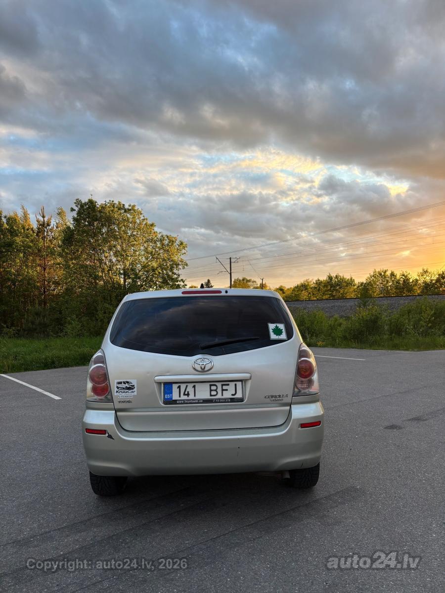 Toyota Corolla Verso 2005 Keila, ar dzinēja tilpumu 1.60 L un nobraukumu 215 tūkst. km par 2000 €, foto 4 vietnē AUTOMOTO.COM.LV