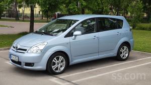Toyota Corolla Verso 2007 Rīga, ar dzinēja tilpumu 2.20 L un nobraukumu 261 tūkst. km par 3150 €, foto 14 vietnē AUTOMOTO.COM.LV