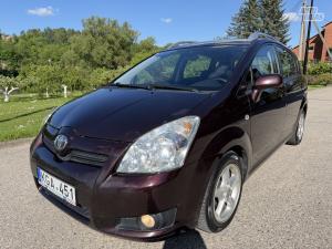 Violet Toyota Corolla Verso 2007 in Alytus, with an engine capacity of 2.20 L and mileage of 330 thousand km for 2350 €, photo 21 on AUTOMOTO.COM.LV