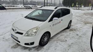 Balts Toyota Corolla Verso 2008 Kauņa, ar dzinēja tilpumu 2.23 L un nobraukumu 385 tūkst. km par 2150 €, foto 7 vietnē AUTOMOTO.COM.LV