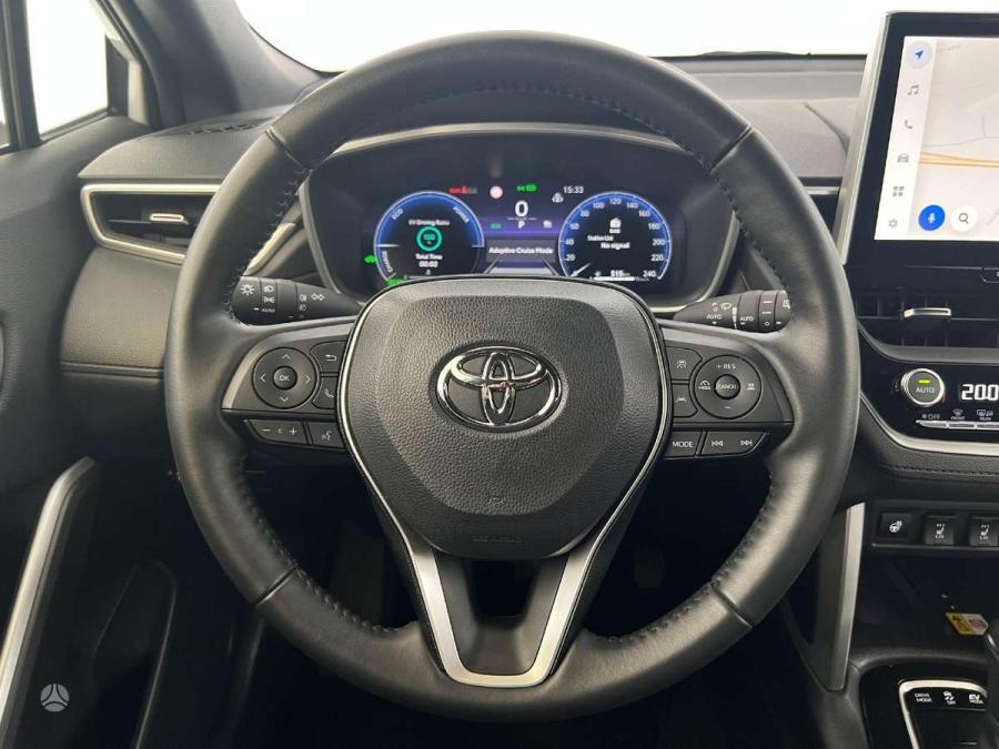 Balts Toyota Corolla 2025 Viļņa, ar dzinēja tilpumu 1.80 L un nobraukumu 15 tūkst. km par 30900 €, foto 12 vietnē AUTOMOTO.COM.LV