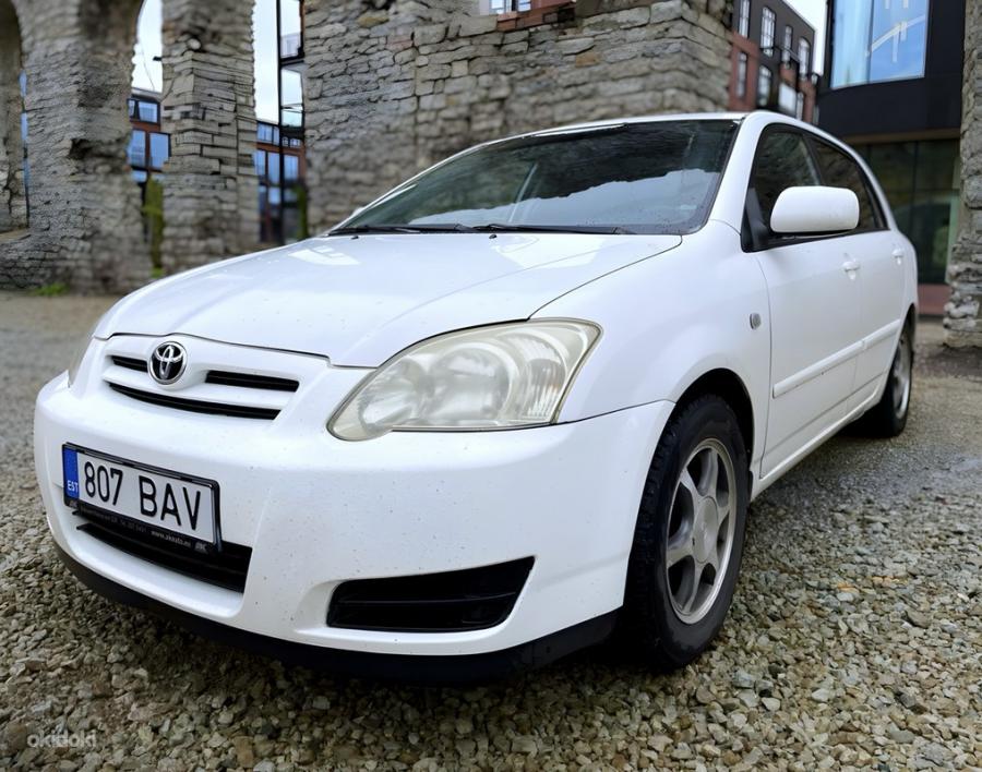 Balts Toyota Corolla 2005 Tallina, ar dzinēja tilpumu 1.40 L un nobraukumu 345 tūkst. km par 699 €, foto 17 vietnē AUTOMOTO.COM.LV