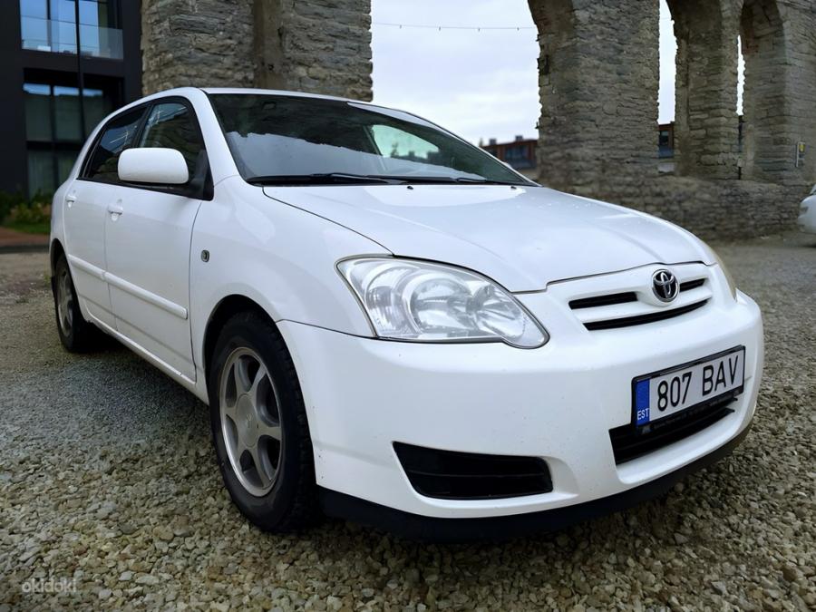 Balts Toyota Corolla 2005 Tallina, ar dzinēja tilpumu 1.40 L un nobraukumu 345 tūkst. km par 699 €, foto 18 vietnē AUTOMOTO.COM.LV