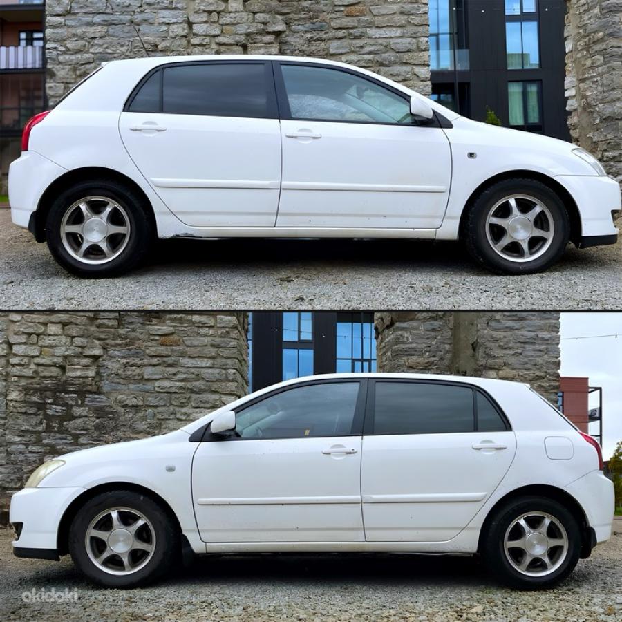 Balts Toyota Corolla 2005 Tallina, ar dzinēja tilpumu 1.40 L un nobraukumu 345 tūkst. km par 699 €, foto 21 vietnē AUTOMOTO.COM.LV