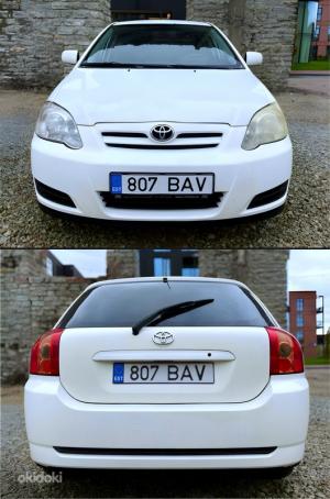 Balts Toyota Corolla 2005 Tallina, ar dzinēja tilpumu 1.40 L un nobraukumu 345 tūkst. km par 699 €, foto 22 vietnē AUTOMOTO.COM.LV