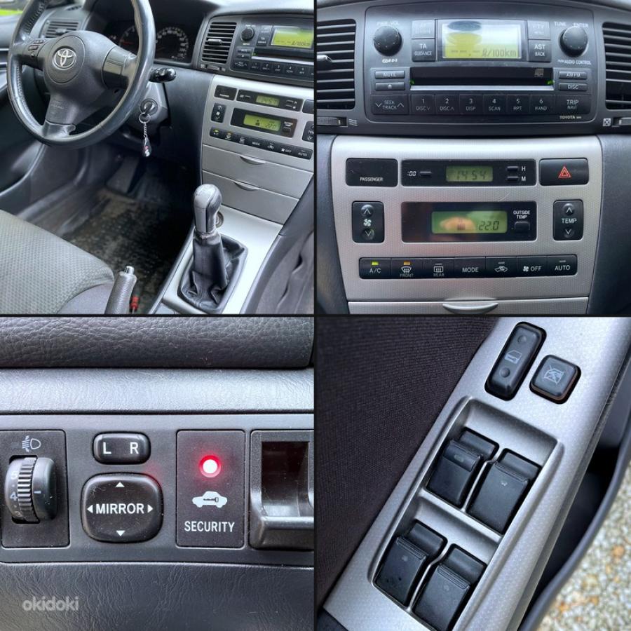 Balts Toyota Corolla 2005 Tallina, ar dzinēja tilpumu 1.40 L un nobraukumu 345 tūkst. km par 699 €, foto 28 vietnē AUTOMOTO.COM.LV