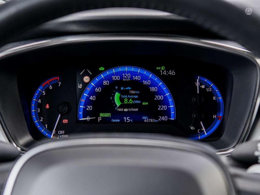Белый Тойота Королла 2019 в Каунас, объемом двигателя 1.80 л и пробегом 64 тыс. км за 17950 €, фото 30 на AUTOMOTO.COM.LV