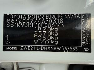 Balts Toyota Corolla 2020 Kauņa, ar dzinēja tilpumu 1.80 L un nobraukumu 117 tūkst. km par 17890 €, foto 42 vietnē AUTOMOTO.COM.LV